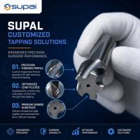 China SUPAL Precision Custom Tapping Flawless Internal Threads Threading Efficiency With Custom-Engineered Carbide Tap For High-Performance CNC Operations for sale