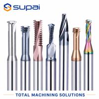China SUPAL Threading Micro-Machining High Precision CNC Productivity With Our Specialized Tungsten Carbide Threading End Mills for sale