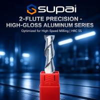 China High-Gloss Perfection with SUPAL 2-Flute Aluminum Mills for sale