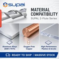 China SUPAL End Mills for Aluminum providing performance in CNC machining centers for rapid and accurate aluminum component production for sale