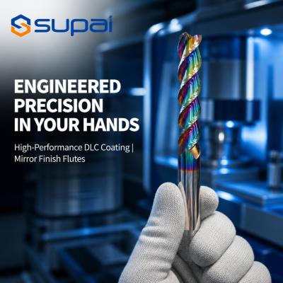 China SUPAL End Mills For Aluminum Featuring Optimized Flute Geometry And Wear Resistance For Chip Evacuation And Consistent Machining Accuracy for sale