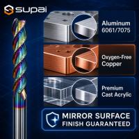 China SUPAL End Mills For Aluminum Featuring Optimized Flute Geometry And Wear Resistance For Chip Evacuation And Consistent Machining Accuracy for sale