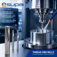 China SUPAL Thread End Mills Precision Cutting Tools Designed For Threading And Milling Applications In Metalworking Industries for sale