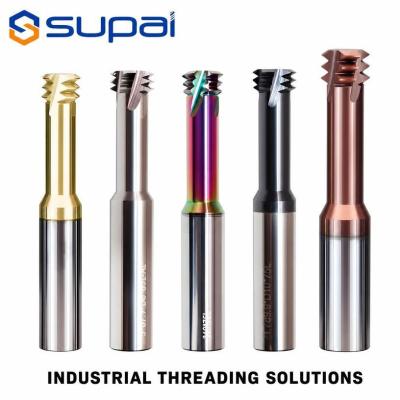 China SUPAL Precision Thread End Mills for Metalworking Applications Durable Thread Cutting Tools for Industrial Machining Processes for sale