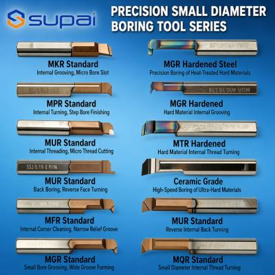China SUPAL Cnc Machine ANCA Compatible Boring Tools for Carbon Steels Alloy Steels Achieving Surfacefinish High Precision for sale