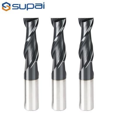 China 2 Flute End Mill Solid Carbide Diameter 1-20mm High Precision Cutting Tools for sale