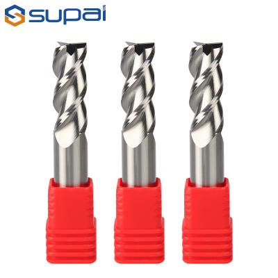 China Carbide Milling Cutters For Aluminum No Coating High Precision And Hardness for sale