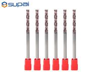 China Extra Long Square End Mill High Precision For Steel Cast Iron Aluminum Alloy for sale