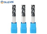 China High Performance Carbide Cutting Tools / Corner Radius Milling Cutters For Cutting Steel for sale