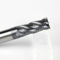 China 4-20mm Solid Carbide End Mill With Coating / 4 Flute CNC Cutting Tools for sale