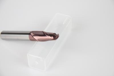China 2 / 4 Flutes Carbide Ball Nose End Mill Hrc55 6mm 8mm Diameter for sale