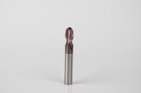 China R0.5-R10.0mm Round Nose End Mill / Square End Mill HRC55 2 / 4 Flutes for sale