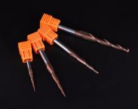 China 1/4 Inch Tungsten Carbide End Mill HRC62 For Wood Metal Machining for sale