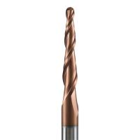 China 1/4 Inch Tungsten Carbide End Mill HRC62 For Wood Metal Machining for sale