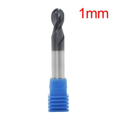 China CNC Milling Tools Carbide Ball Nose 2Flutes End Mill Diameter 1-20mm For Woodworking Fraises boules for sale