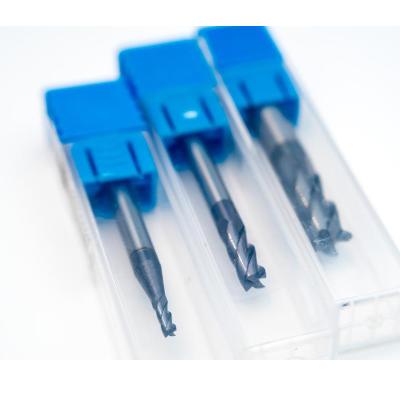 China 2-6mm Straight Shank 4 Flute Carbide End Mill CNC Milling Cutter Drill Bit Kit for sale