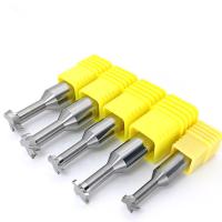 China Tungsten Steel Alloy T Slot Milling Cutter Machining Hard Aluminum Copper Wood for sale