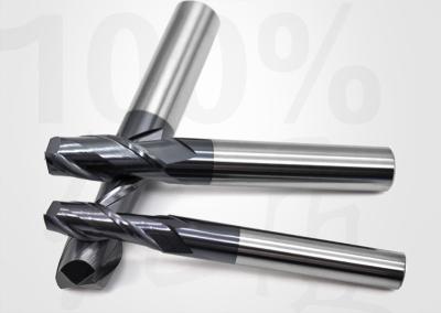 China HRC50 2 Flute Carbide End Mill 4mm - 12mm Tungsten Steel Milling Cutter for sale
