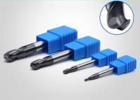 China Hardened Ball Nose Carbide End Mill HRC50 2 Flute 1-20mm Custom Tools for sale