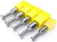 China Tungsten Steel Carbide End Mill T Slot Milling Cutters Machining Hard Aluminum Copper Wood Special Groove Type for sale