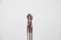 China Carbide Long Neck Ball Nose End Mill 50hrc 55hrc 2 Flutes Milling Cutter CNC Tools for sale