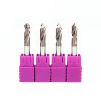 China Metal Cutting Tools Carbide End Mill Chamfer Drill Bit For Stainless Steel Galvanized for sale