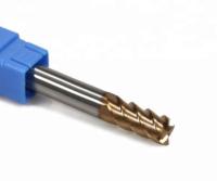 China 8X60mm Carbide 4 Flutes Coated CNC Milling Cutter Straight Shank Cutter for sale
