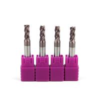 China Tisin Coating Variable Helix End Mill / Precision Cutting Tools OEM for sale