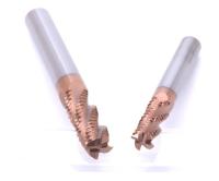 China Rough End Mill Carbide Cutting Tools 16MM For Stainless Steel Roughing High Precision for sale