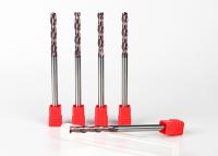 China 2 Flutes 1/4 Inch Shank Square End Mill Solid Carbide Material High Precision for sale