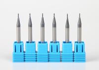 China Alloy Steel / Hardened Steel Square End Mill Micro Grain Carbide End Mill for sale