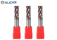 China Hardened Steels Square Cutting End Mill Tungsten Carbide Cutting Tools Standard Size for sale