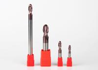 China 2 Flutes Ball Nose End Mill 6mm 8mm Long Cnc Round Spherical Cutting Tools for sale