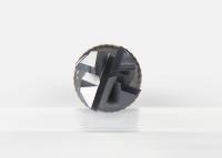China Solid Carbide Rough Cut End Mill CNC Working 35 Degree Helix Angle For Cast Iron for sale