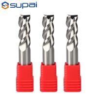 China HRC55 Right Up Cut Tungsten Carbide End Mill For Acrylic Board 1 - 20mm Super Coating for sale