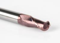 China Long Ball Nose End Mill 50 - 150mm Overall Length Solid Carbide End Mill for sale