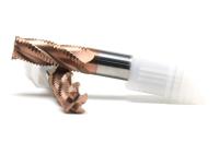 China High Rigidity 4 - 20mm Diameter Roughing End Mill 3 Flutes CNC Router Bits for sale