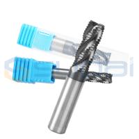 China HRC55 TiAlN Coating Roughing Milling Cutters Cemented Milling Cutter for sale