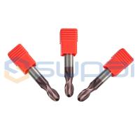 China 6mm 8mm 10mm Ball Nose Milling Cutter H6 Tolerance for sale