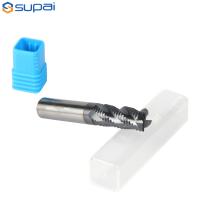China Wood Cutting Tool Roughing End Mill HRC55 TiAlN Coating High Wear Resistance for sale