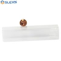China Square Carbide End Mill CNC Milling Tools For Stainless Steel TiSiN Coating Blue Nano Coating for sale