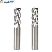 China High Precision Tungsten Carbide CNC Lathe Tools 3C 45HRC 55HRC Polished 3 Flute for sale