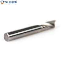 China Single Flute Carbide End Mill Custom Diameter For Acrylic Cutting Tool OEM for sale