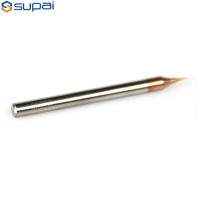 China Metal Working Carbide Micro Grain End Mills Long Working Life TiAlN Coating 0.2mm 0.4mm for sale
