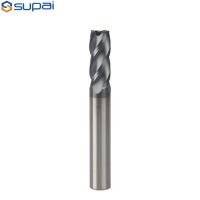 China CNC Hard Metal Corner Radius Milling Cutter Tungsten steel End Mill 4 Flutes  R Cutter Bit for sale