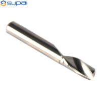 China High Durability 38-58mm CNC End Mill / One Single Flute Router Bits For Steel for sale