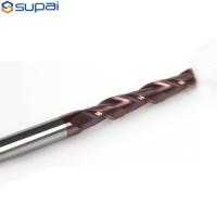 China Flat Carbide Square End Mill ±0.01 Tolerance 35° Helix Angle For High Precision Cutting for sale