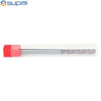 China Flat Carbide Square End Mill ±0.01 Tolerance 35° Helix Angle For High Precision Cutting for sale