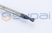 China 2 Flutes Ball Nose Solid Carbide End Mills CNC Milling Cutter R0.5 0.75mm CNC Tools Milling Cutter for sale