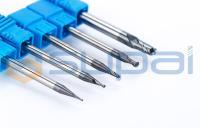 China 2 Flutes Ball Nose Solid Carbide End Mills CNC Milling Cutter R0.5 0.75mm CNC Tools Milling Cutter for sale